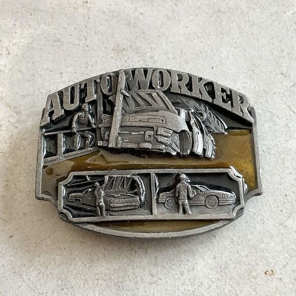 Vintage | Accessories | Vintage9s Siskiyou Metal Auto Worker Mechanic ...